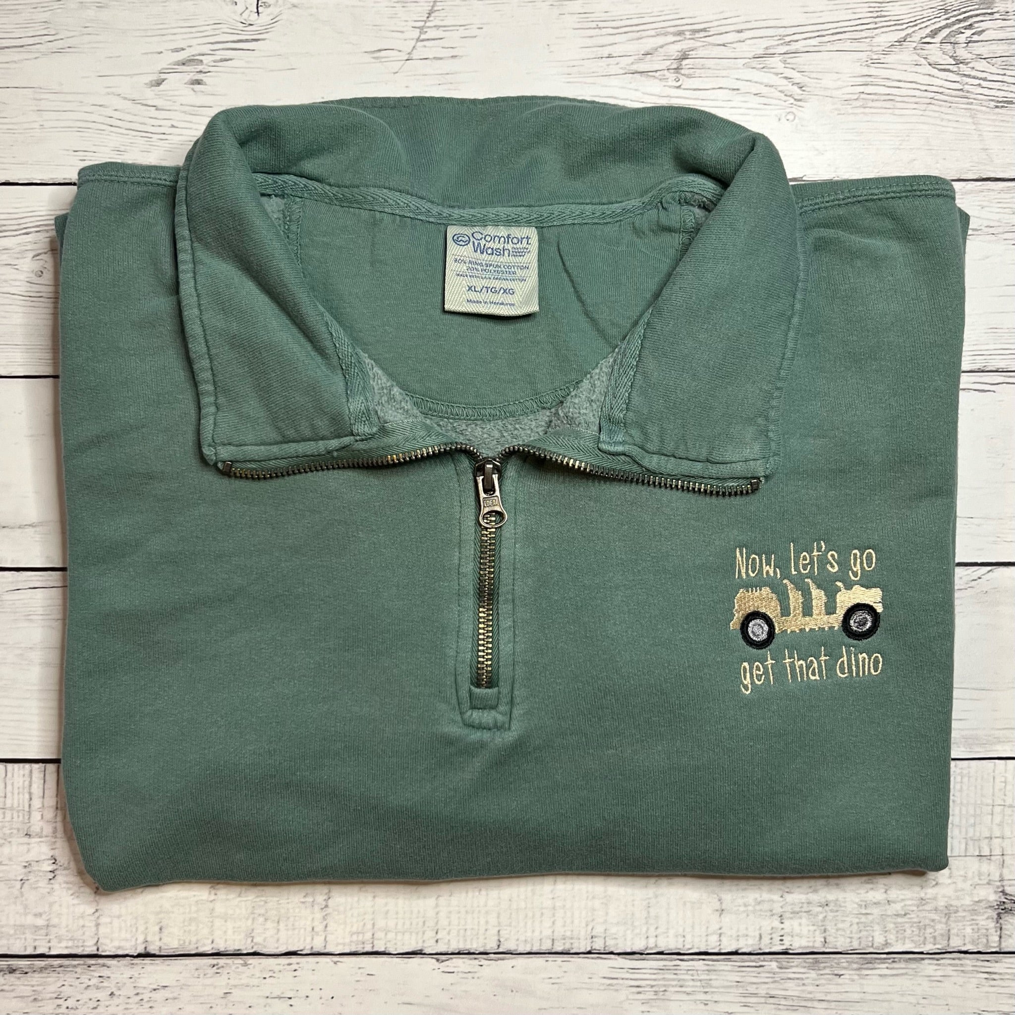 Time Rover Quarter Zip – Magical Castle Embroidery